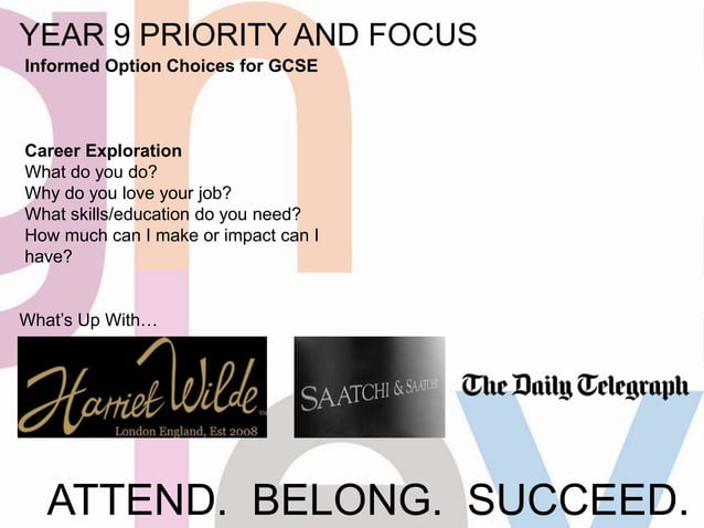 Year 9 assembly 050916 | PPT | Free Download