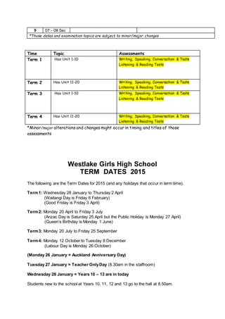 Year 9 chinese lesson plan | DOCX | National & Civic Holidays | Holidays