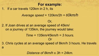 Year 10 distance time graph lesson | PPTX