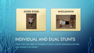 MYP Year 9 cheer-dance/Gymnastics lessons | PPTX