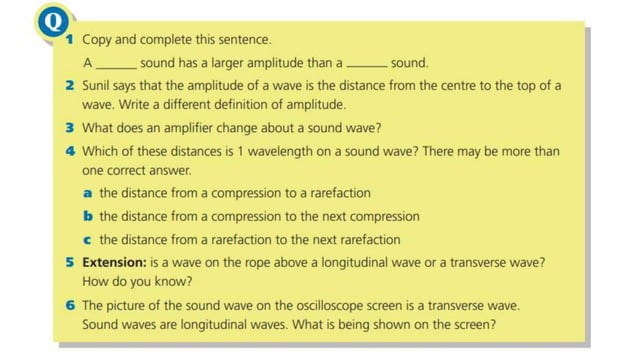 Year 9 Physics Term 2 Lesson Presentation Week 1.pptx | Digital Audio ...