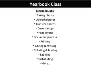Yearbook Class | PPT