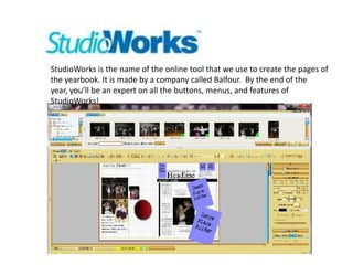 Yearbook vocabulary | PPTX