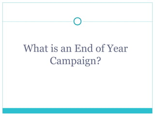 Year-End Fundraising | ODP