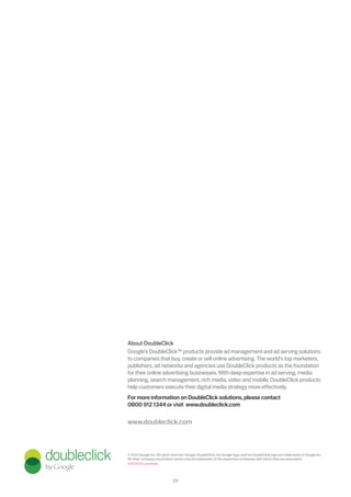 DoubleClick: EMEA Report – 2009 Year-in-Review Benchmarks | PDF