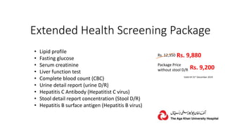 Yearly Health Screening Packages 2019 - Complete Medical Check Up ...