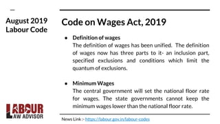 Labour Laws, Social Security, Employment Updates | PPT