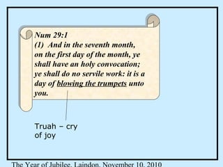 Year of jubilee3 | PPT