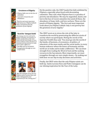 Year of the laity intro | PDF