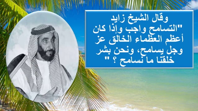 Year of tolerance uae Bashar Malkawi | PPTX