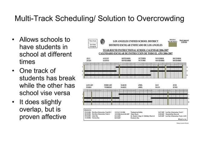 Year round schooling_power_point[1] | PPT | Educational Assessment ...