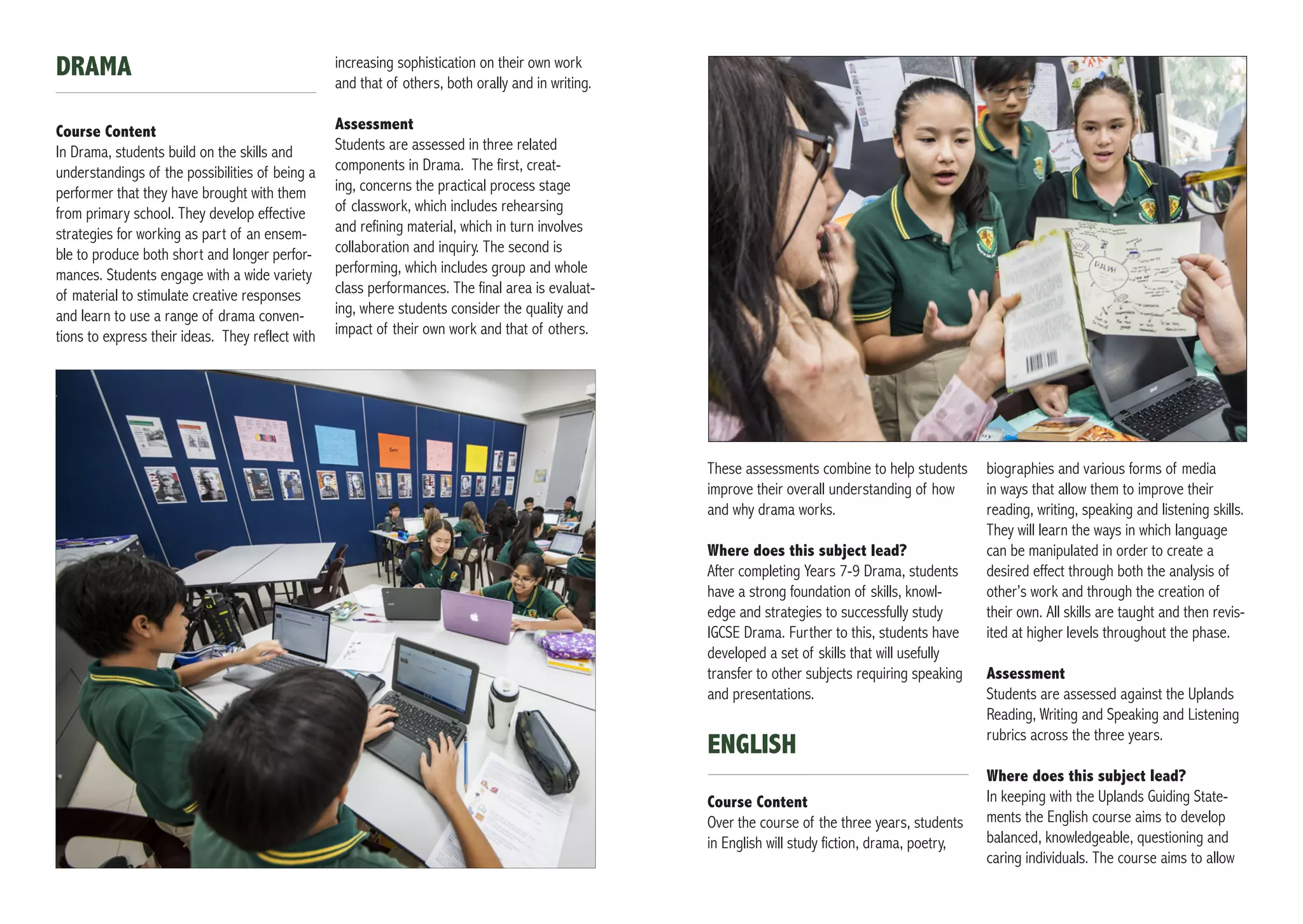 Uplands Years 7-9 handbook 2018-19 web2 | PDF