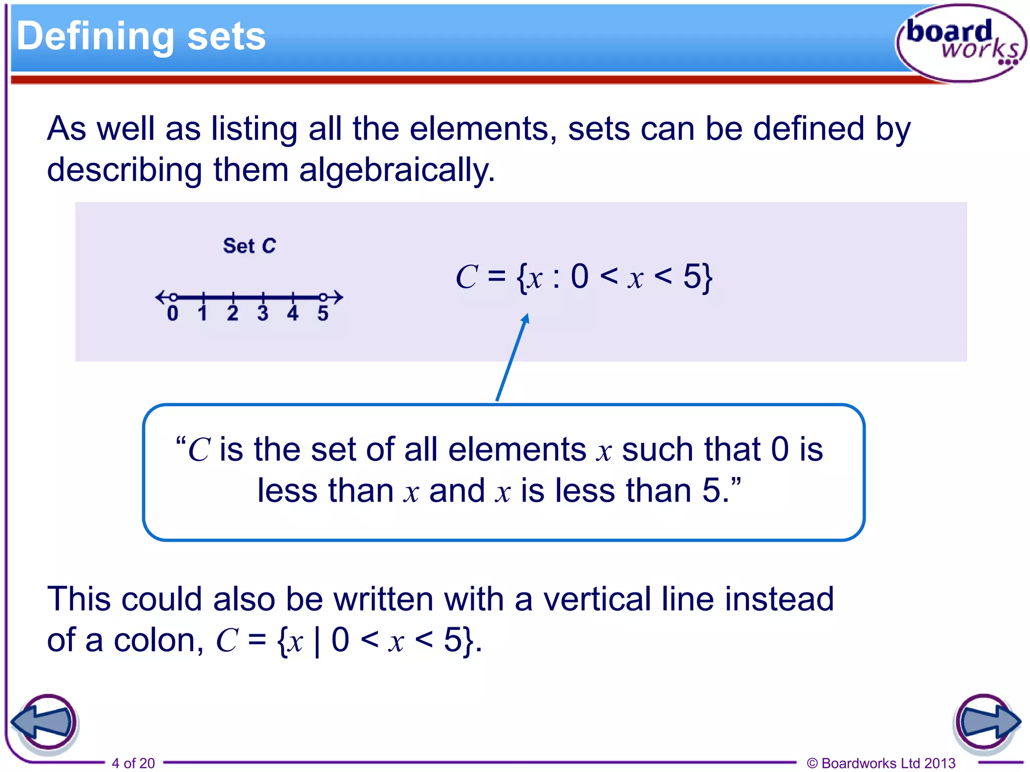 SET THEORY | PPTX