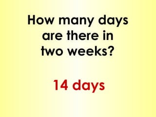 Years, months, days | PPT