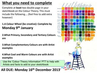 Year ten Colour Theory | PPTX