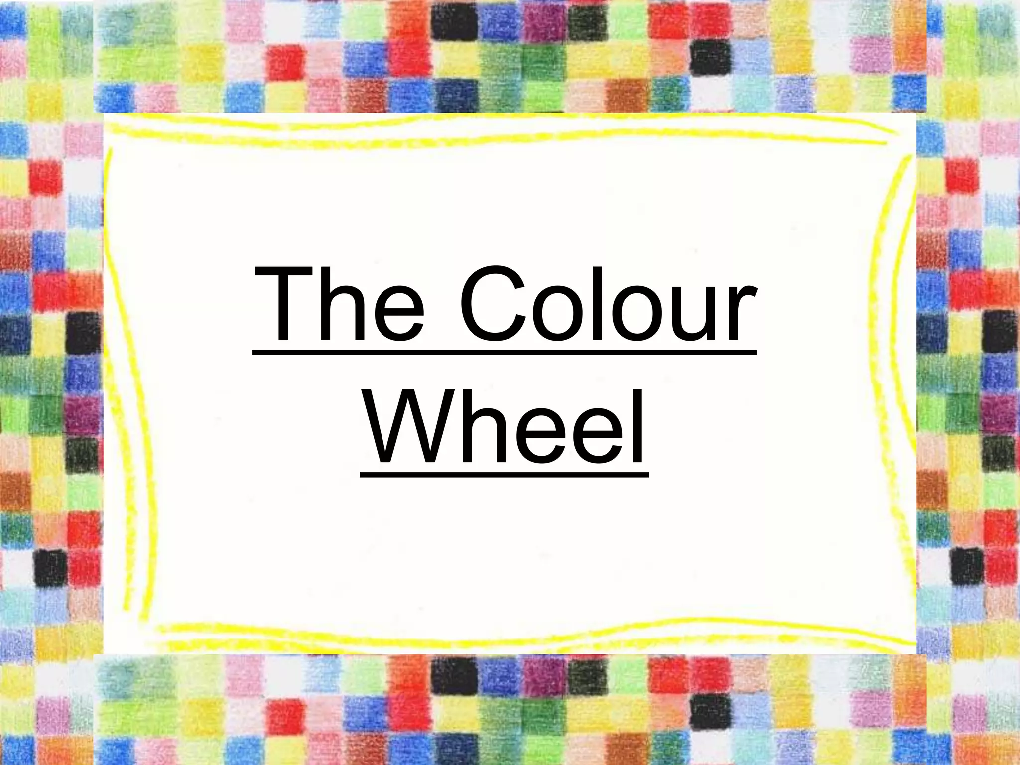 Colour Theory information | PPTX