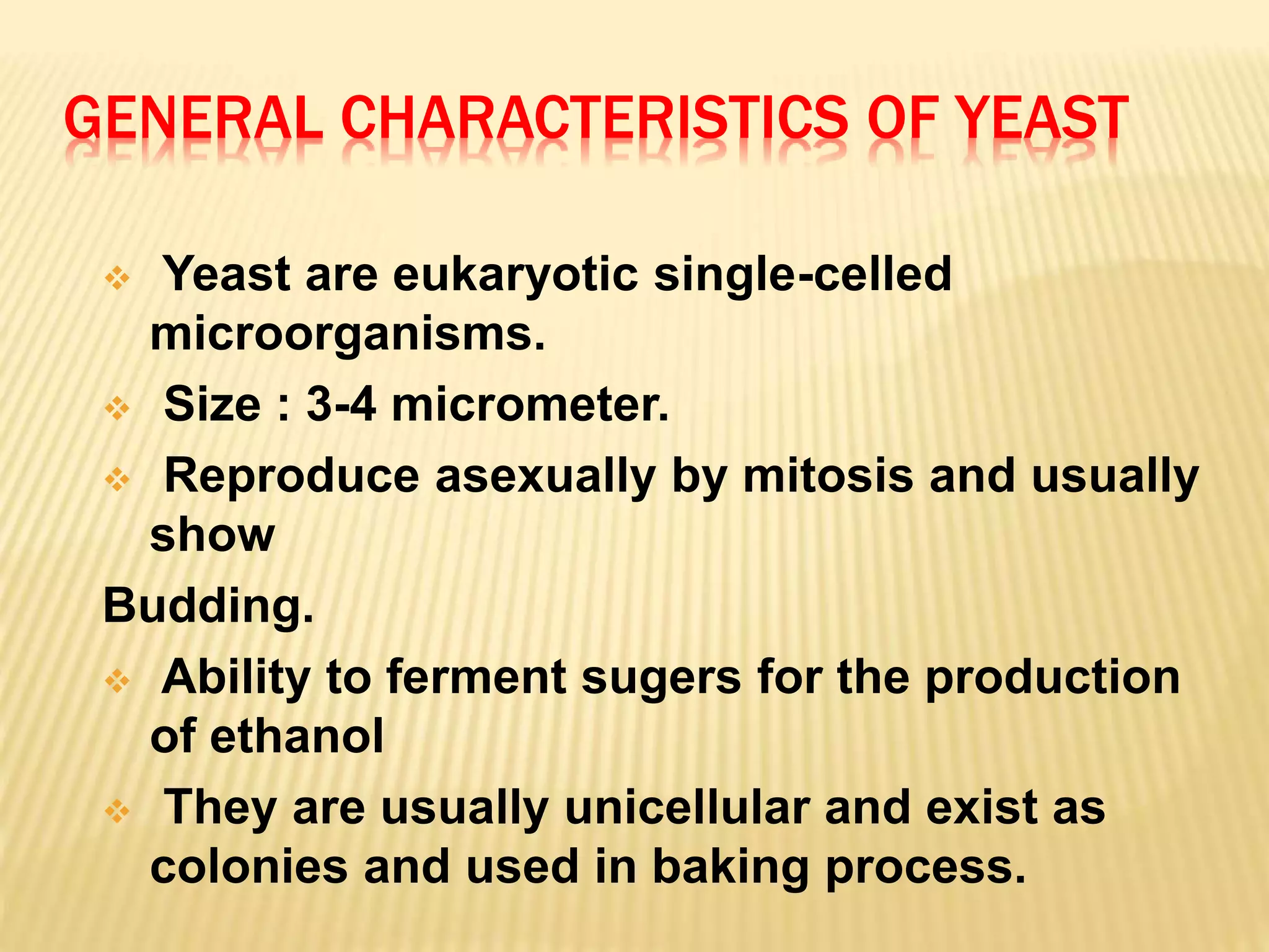 Yeast | PPTX