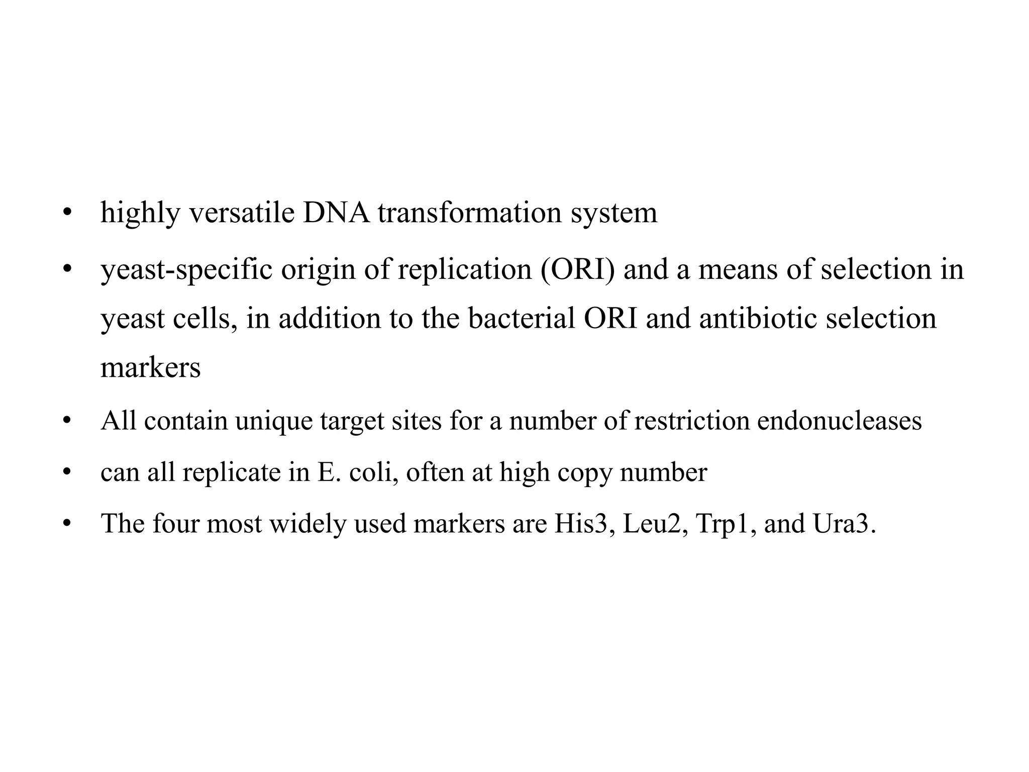 cloning and expression system in yeast | PPTX
