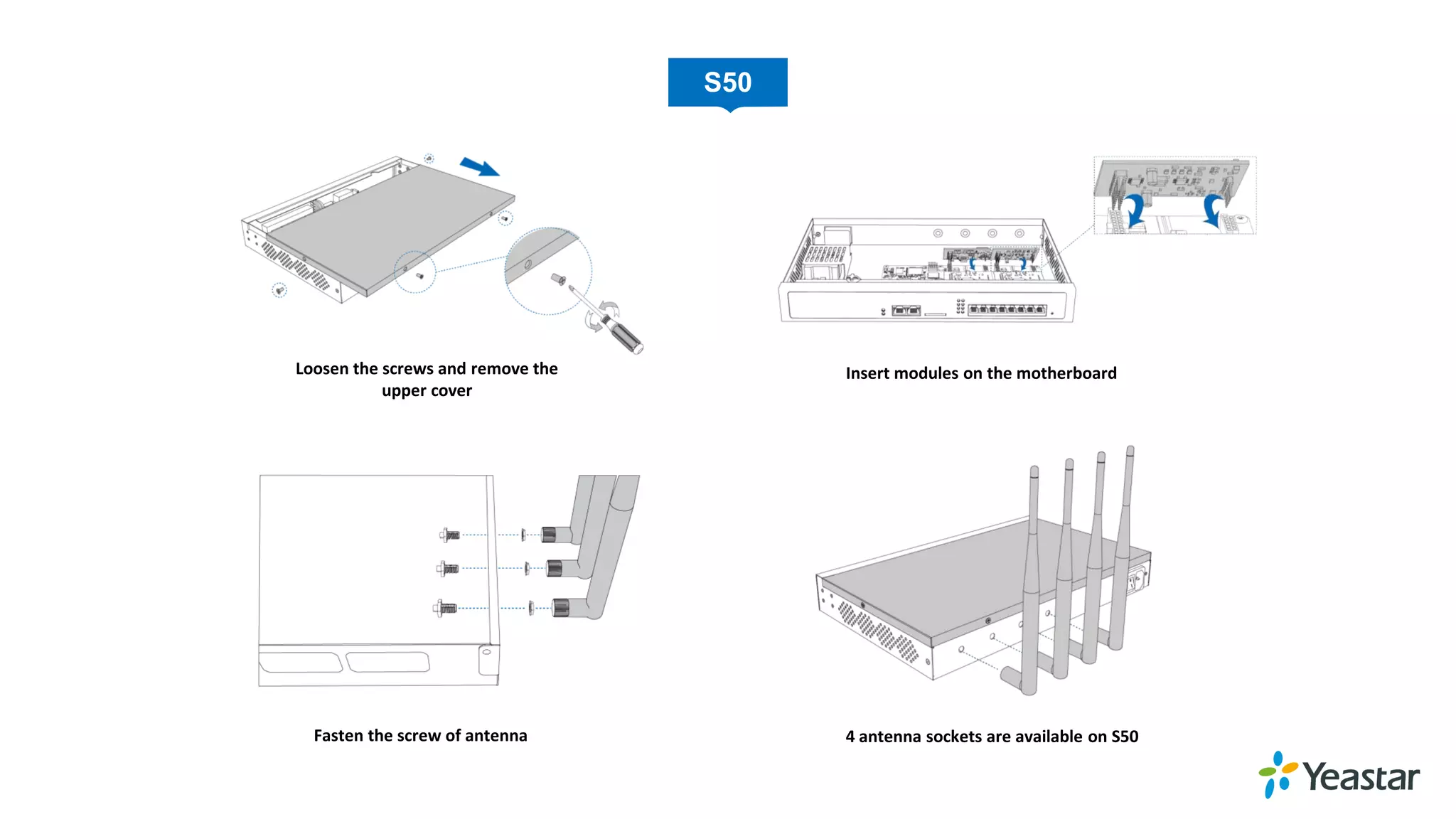 Yeastar Certified Technician S-Series Handouts | PDF