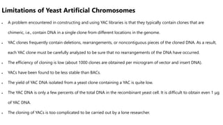 YEAST ARTIFICIAL CHROMOSOME.pptx