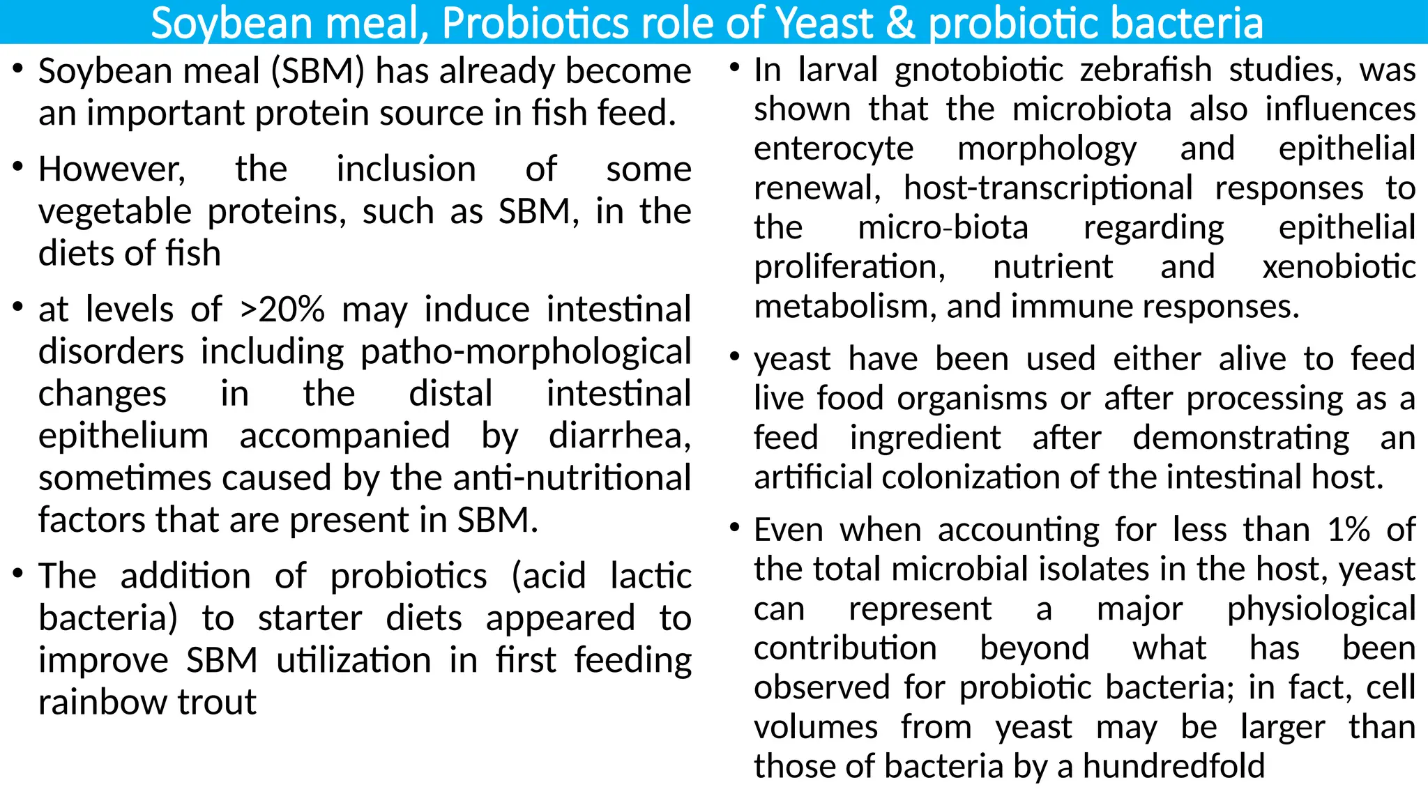 Yeast as Potential source of Sustainable fish feed by B.pptx