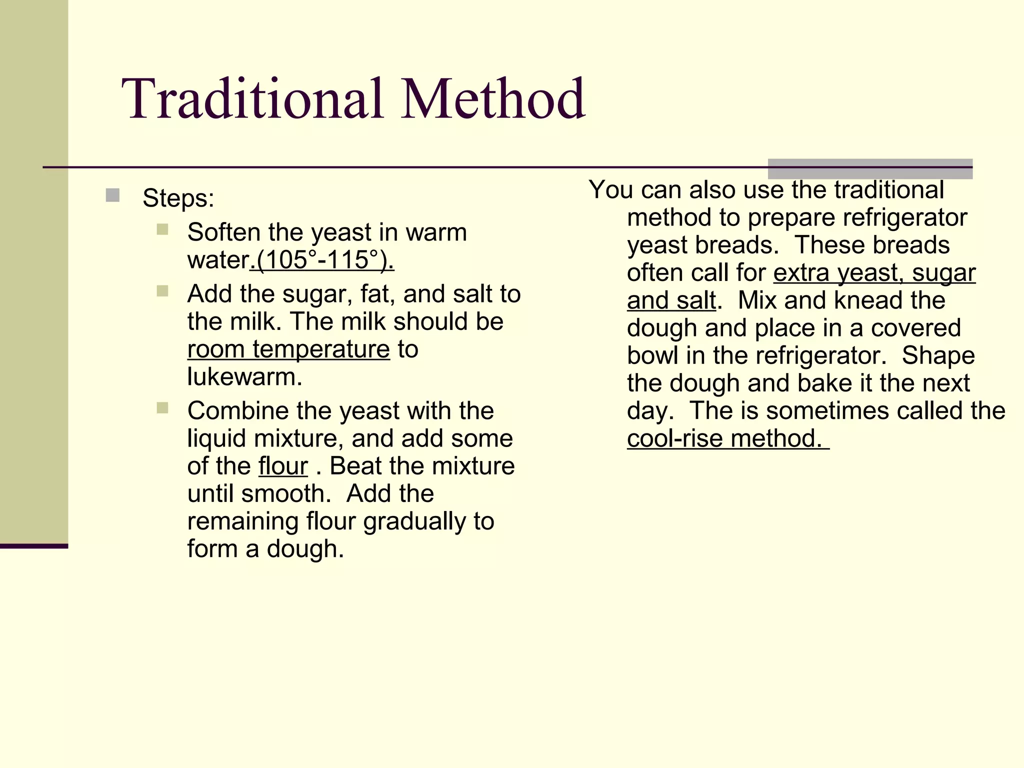 Yeast breads ppt | PPT