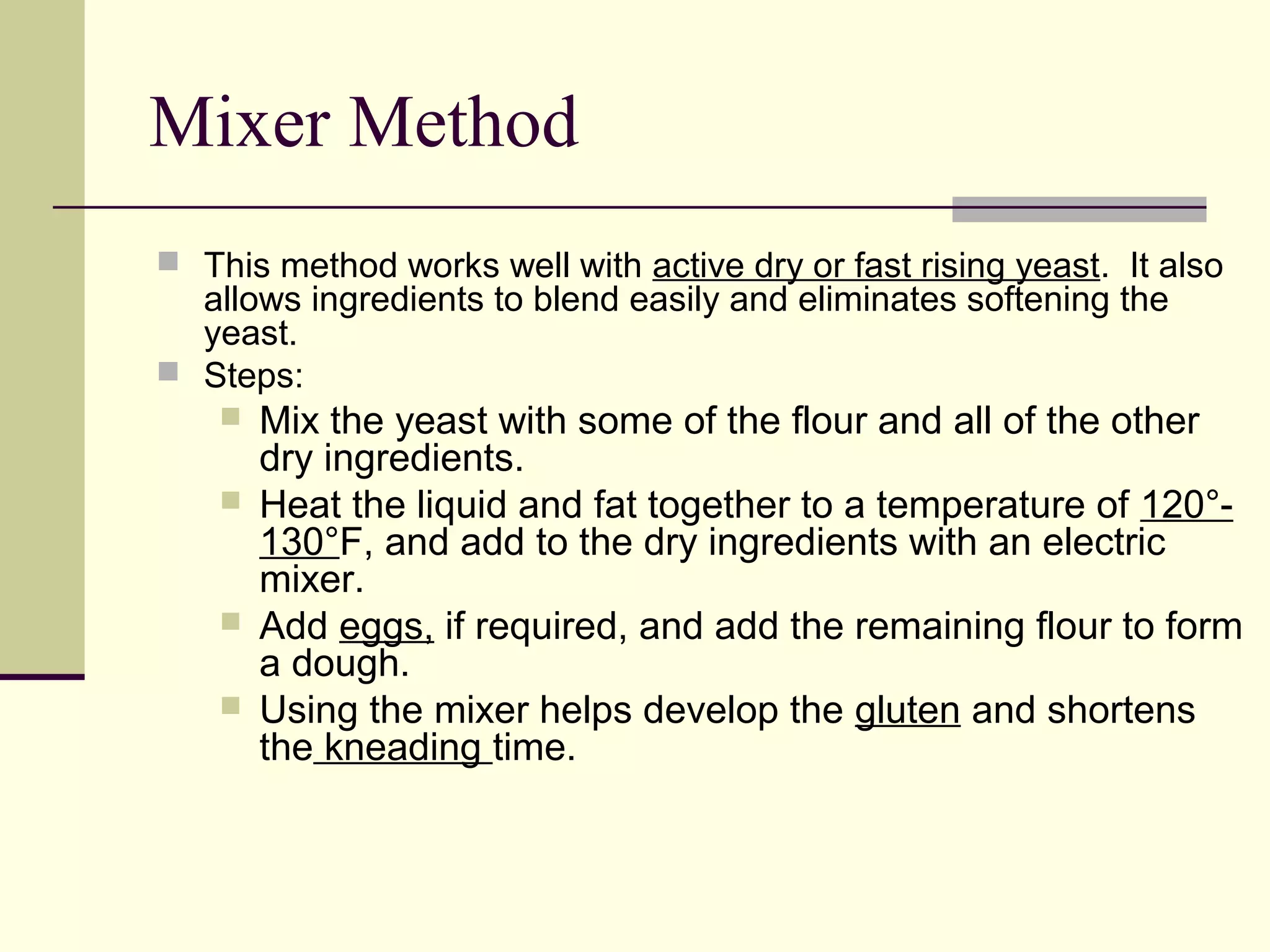 Yeast breads ppt | PPT