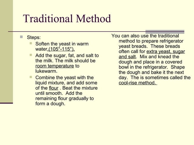 Yeast breads ppt | PPT
