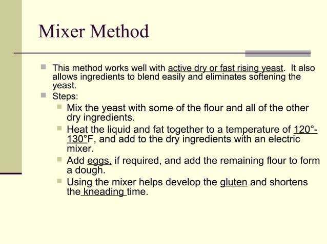 Yeast breads ppt | PPT