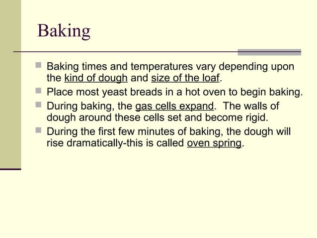 Yeast breads ppt | PPT
