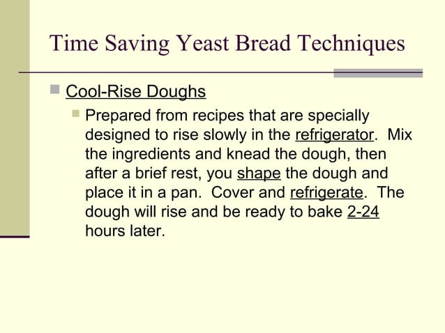Yeast breads ppt | PPT
