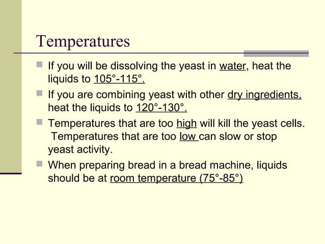 Yeast breads ppt | PPT