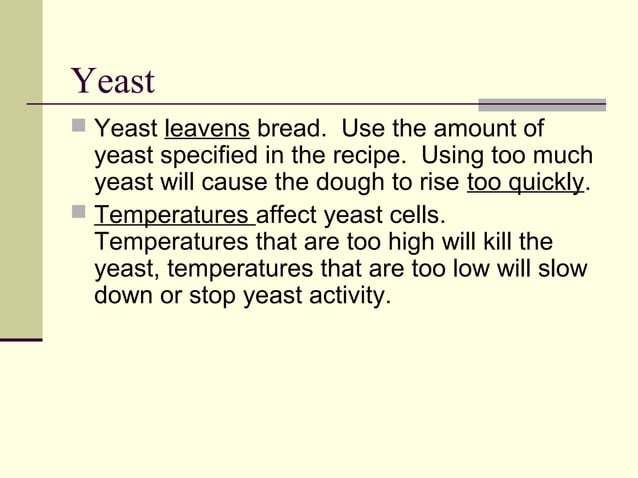 Yeast breads ppt | PPT