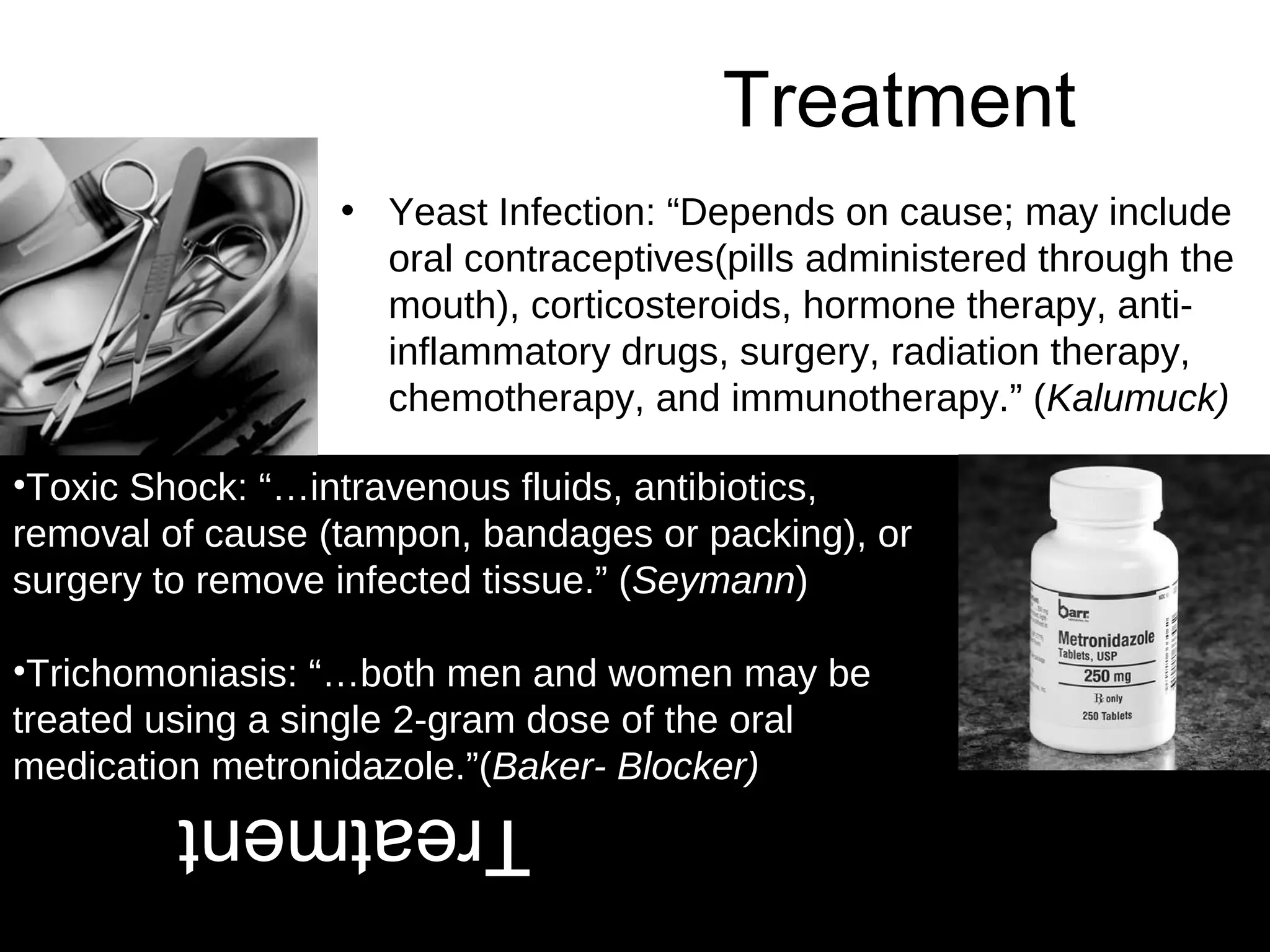 Lacey Trinh: Yeast infection, toxic shock, and trichomoniasis | PPT
