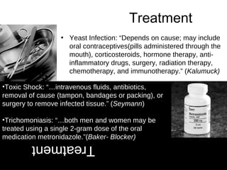 Lacey Trinh: Yeast infection, toxic shock, and trichomoniasis | PPT