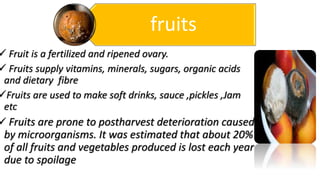 Yeast in food spoilage | PPT