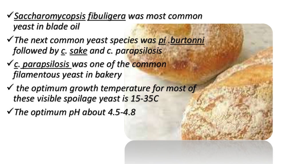 Yeast in food spoilage