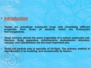 yeast lect 1 .ppt