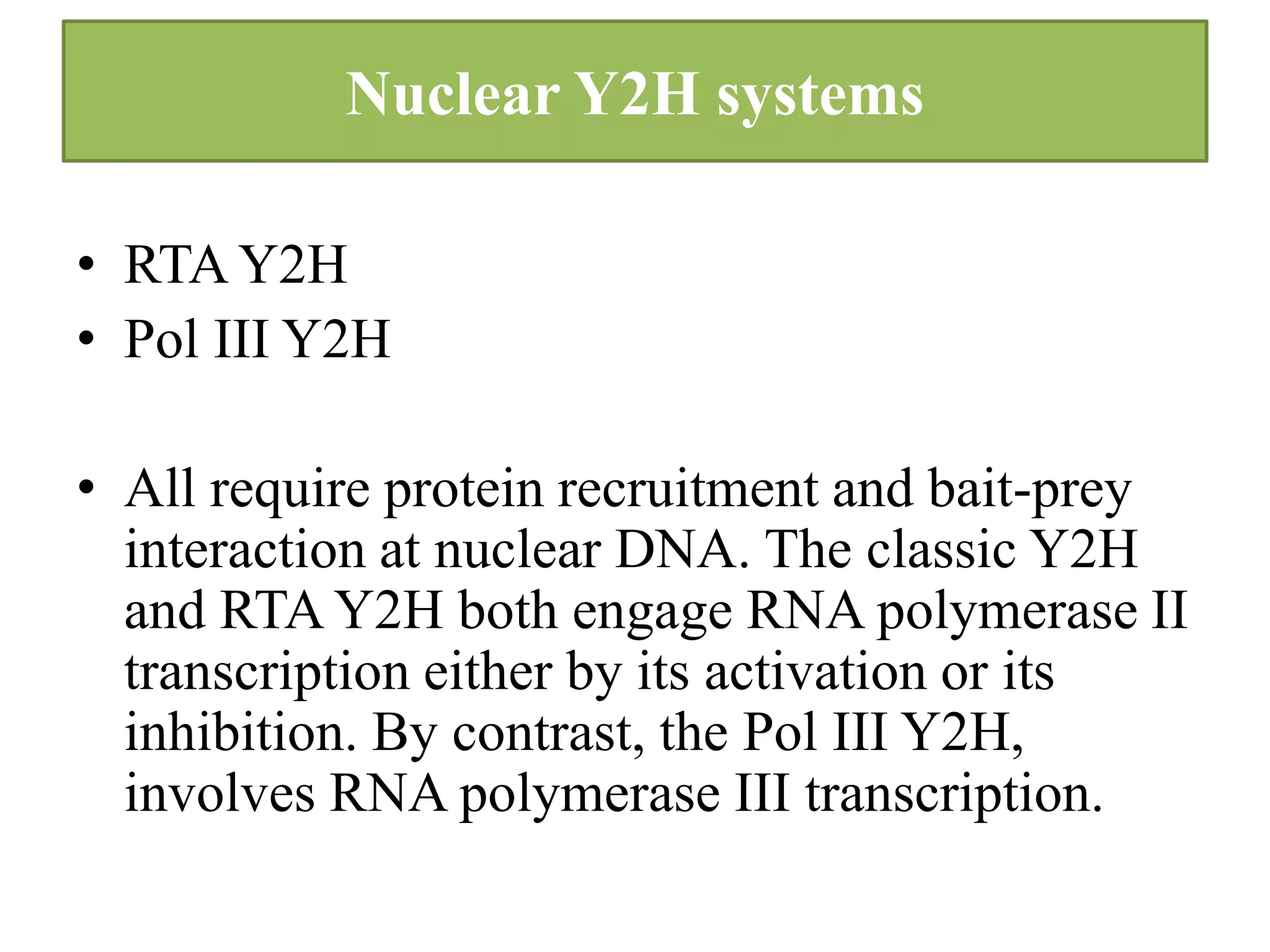 Yeast n hybrid | PPTX