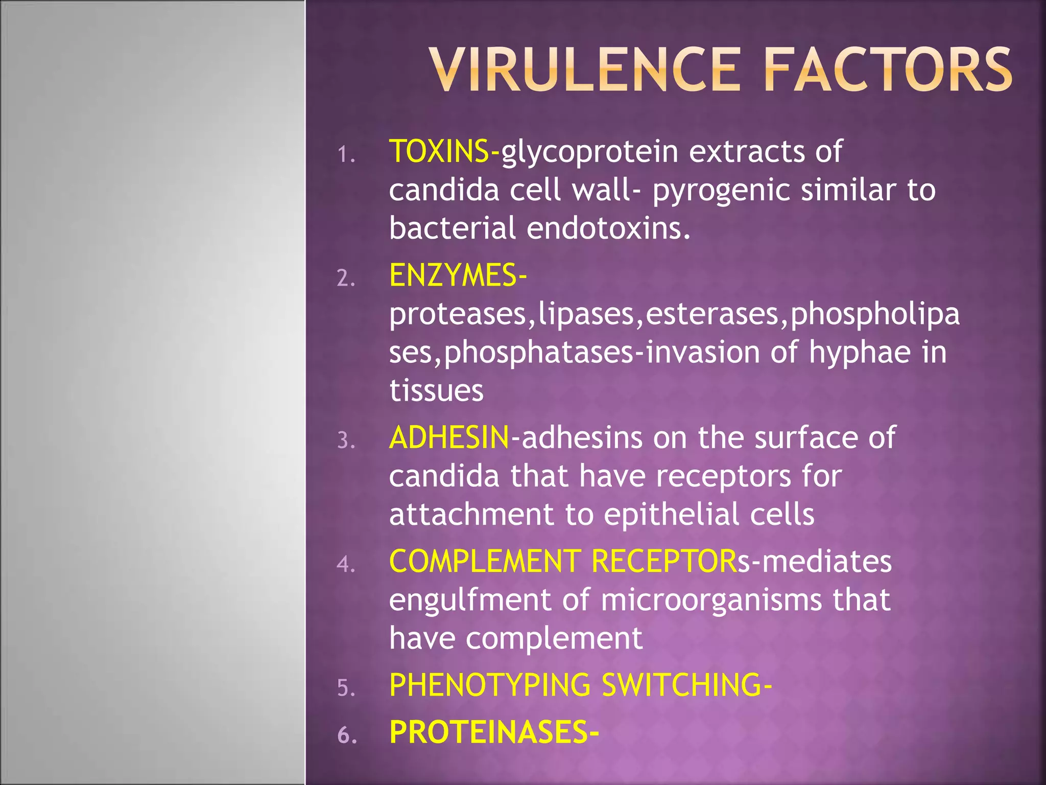 Yeasts of medical importance - Candida and Cryptococcus | PPT
