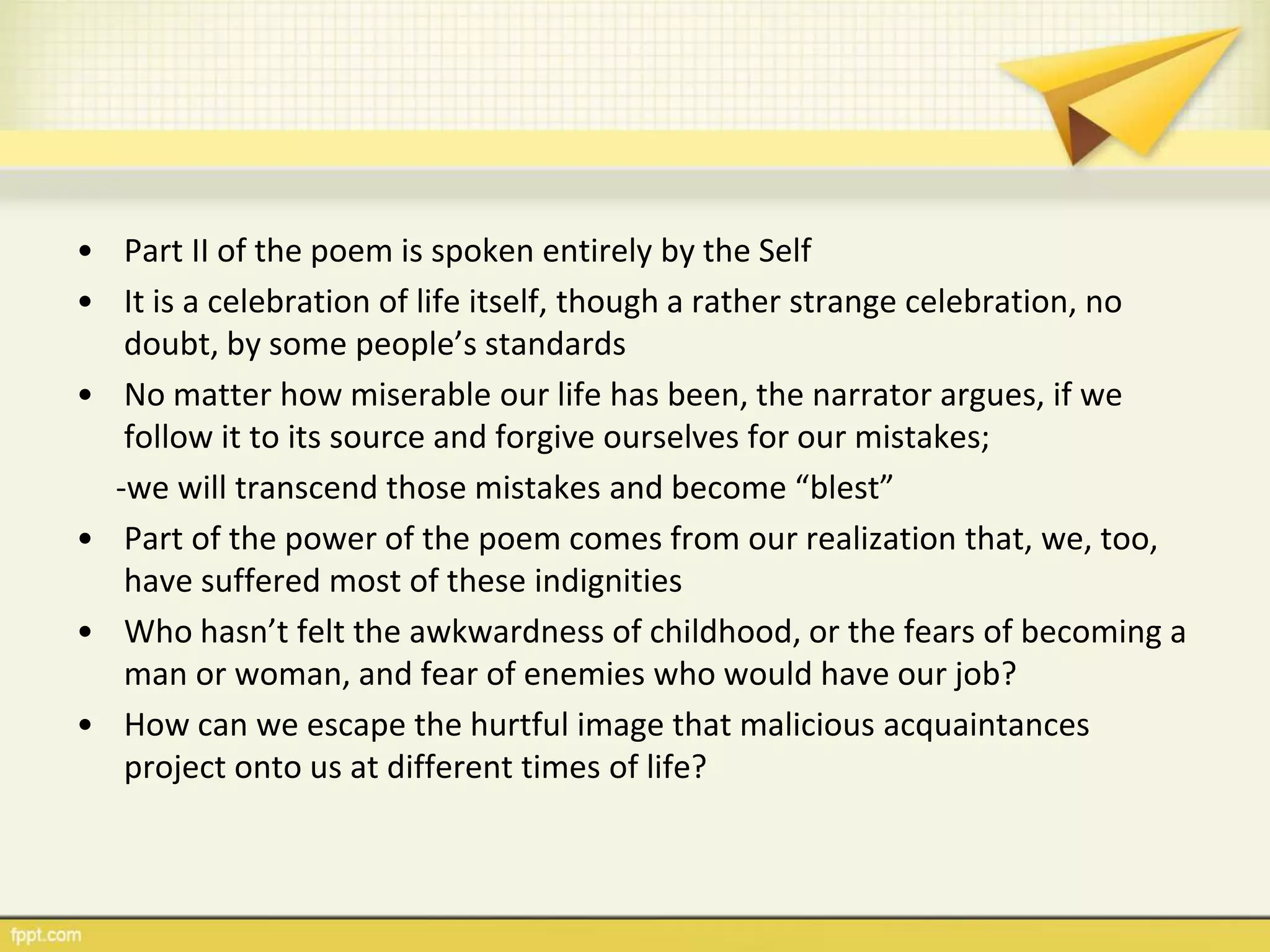 The Dialogue of Self and Soul | PPTX