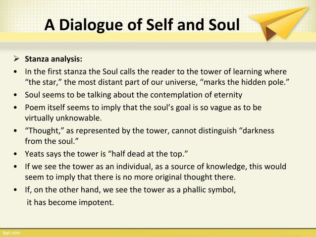 The Dialogue of Self and Soul | PPTX