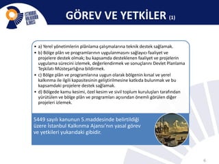 İstanbul Development Agency presentation | PPT