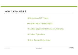 AI in Networking: Transforming Network Operations with Juniper Mist AIDE | PDF