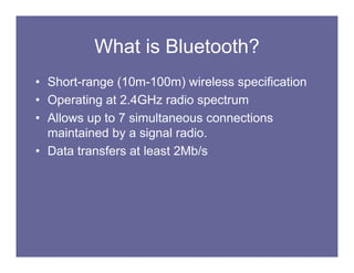 Bluetooth Vulnerabilities | PPT