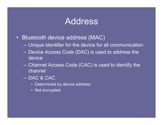Bluetooth Vulnerabilities | PPT