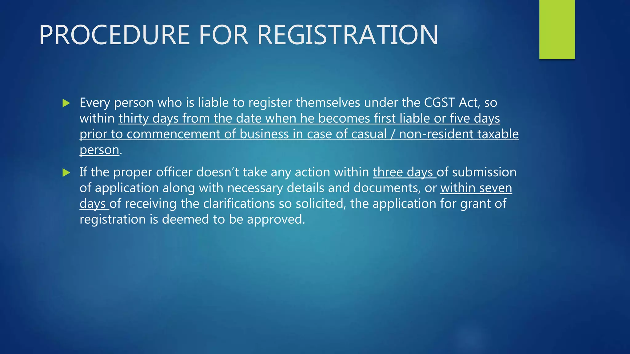 Company incorporation laws and GST Registration | PPT