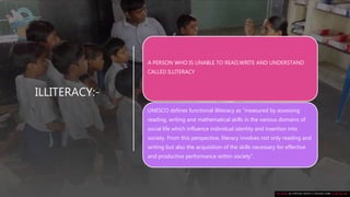 Illiteracy YEF presentation | PPT