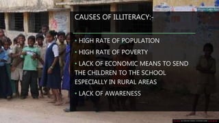 Illiteracy YEF presentation | PPTX