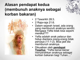 Yefta - Latar Belakang Masalah Nazar Yefta.ppt